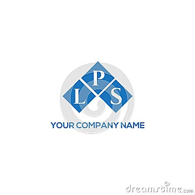 LPS Letter Logo Design On White Background. LPS Creative Initials ...