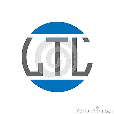 LTL Letter Logo Design On White Background. LTL Creative Initials ...