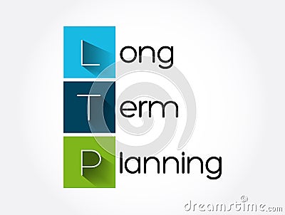 LTP - Long-Term Planning Acronym, Health Concept Background Royalty ...