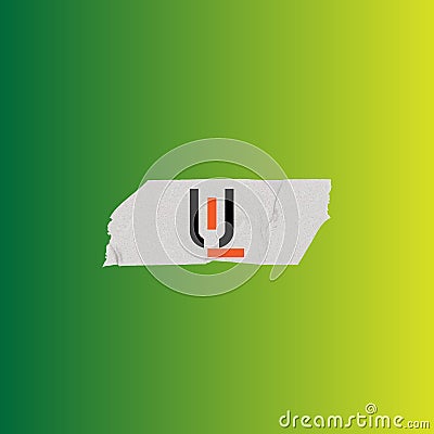 LU Text Logo Design Cartoon Vector | CartoonDealer.com #261428185