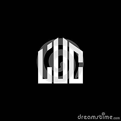 LUC Letter Logo Design On BLACK Background. LUC Creative Initials ...