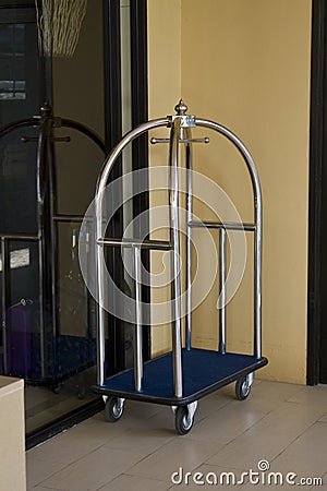 Luggage Cart In A Hotel Royalty Free Stock Photography - Image: 29202867