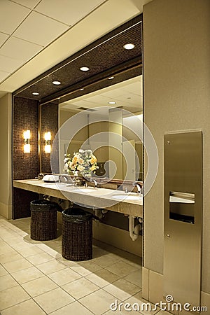 Luxurious Public Bathroom Stock Photography - Image: 13166252