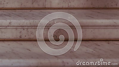 Luxury Light Marble Staircase. Marble Steps Stock Footage - Video of ...