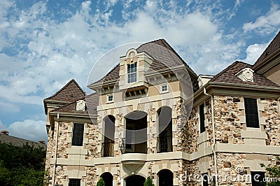 Luxury Stone House Royalty Free Stock Photo - Image: 14813795