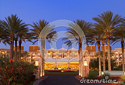 Luxury Tropical Hotel Resort Front Entrance Royalty Free Stock ...