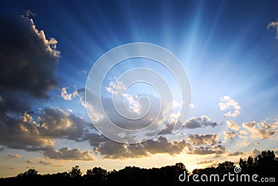 Luz Divina Fotos de archivo - Imagen: 2833013