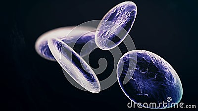 Lymphocyte White Blood Cells Stock Footage - Video of life, human: 83856488