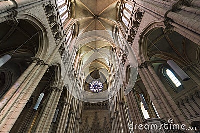 Lyon (France) - Cathedral Interior Stock Image - Image: 24778101