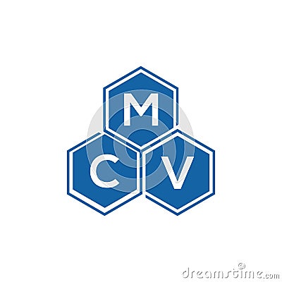 LZBMCV Letter Logo Design On White Background. MCV Creative Initials ...