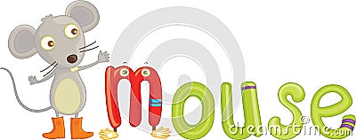 Letter M Mouse Stock Illustrations – 142 Letter M Mouse Stock ...