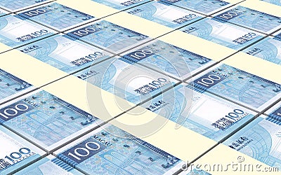Macanese Pataca Bills Stacked Background. Royalty-Free Stock Photo ...