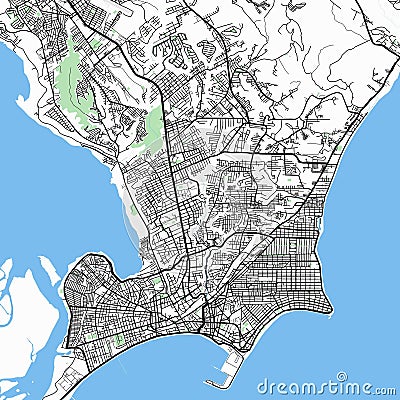Maceio City Map. Royalty-Free Stock Photography | CartoonDealer.com ...