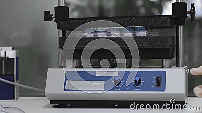 Machine for Shaking Test Tubes by Vibration To Separate the Cells and ...