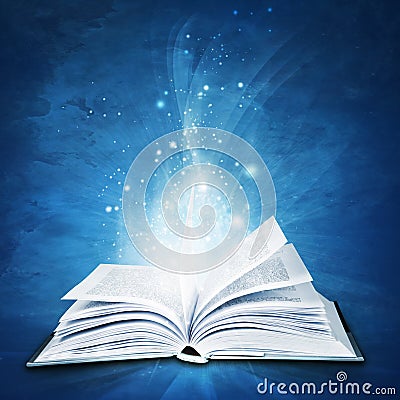Magic Book Stock Image - Image: 18701881