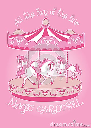 Magic Carousel Royalty Free Stock Photo - Image: 36577315