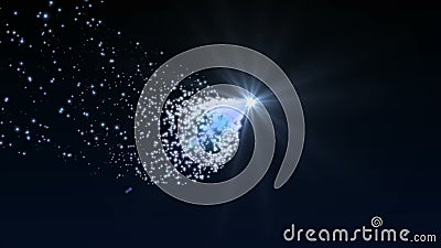 Magic dust stock video. Video of dimensional, digitally - 43885137