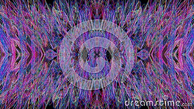 Magical Pattern Light Leaks Glittering Background. Surrealistic Effect ...