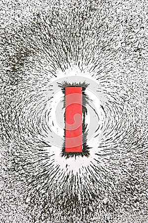 Magnetic Field Pattern Stock Photography - Image: 4360142