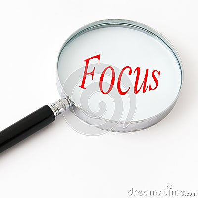 Magnifying Glass With Focus Stock Photography - Image: 24651432