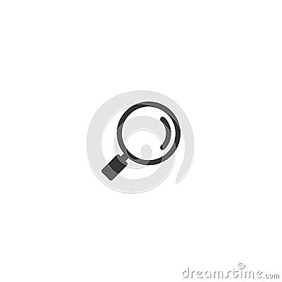 Magnifying Glass Logo Or Icon Vector | CartoonDealer.com #193212200