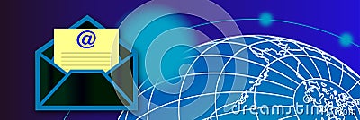 Mail Banner Stock Image - Image: 2463951