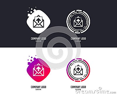 Mail Icon. Envelope Symbol. Outbox Message Sign. Vector | CartoonDealer ...