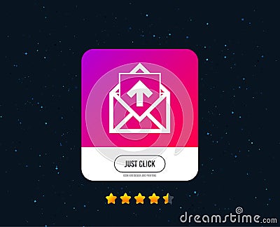 Mail Icon. Envelope Symbol. Outbox Message Sign. Vector | CartoonDealer ...