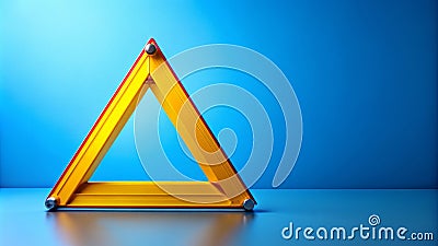 Maintenance Alert Visualizing Risk Awareness With A Magnified Yellow ...