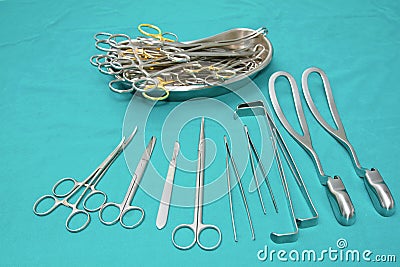 Major Operating Set Of Surgical Instrument Stock Photos - Image: 28597323