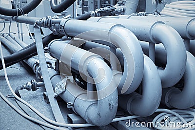 A Makeshift, Transportable Heat Exchanger In The Chemical Industry ...