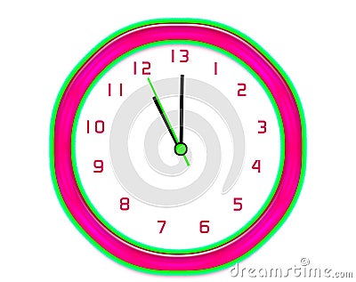 Making Extra Time Clock - Isolated Royalty-Free Stock Image ...