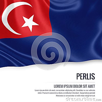 Malaysian State Perlis Flag. Stock Illustration | CartoonDealer.com ...
