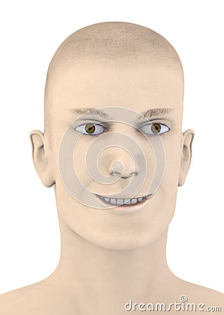 Male Face - Freaky Smile Stock Image | CartoonDealer.com #24911335