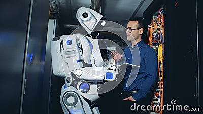 Connected Servers are Getting Observed by a Human-like Cyborg Stock ...