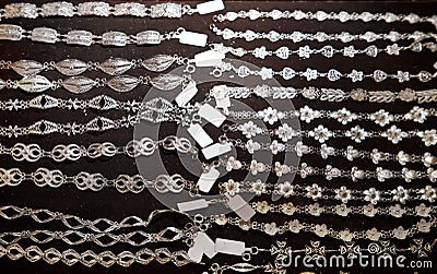 Maltese Filigree Silver Bracelet Stock Photography - Image: 17935792