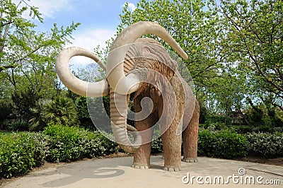 Mammoth Sculpture Stock Photography - Image: 9385862