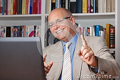 Man celebrating computer Stock Images - Search Stock Images on Everypixel