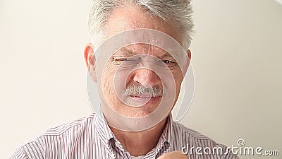 Man chewing gum stock video. Video of head, expression - 35931727