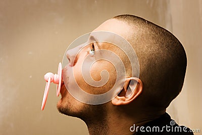 Man With Dummy Royalty-Free Stock Photo | CartoonDealer.com #7009701