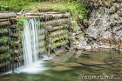 Man Made Waterfall Royalty Free Stock Photo - Image: 33786145