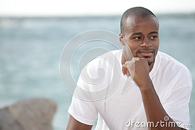 Man Pondering Stock Photos - Image: 14428253