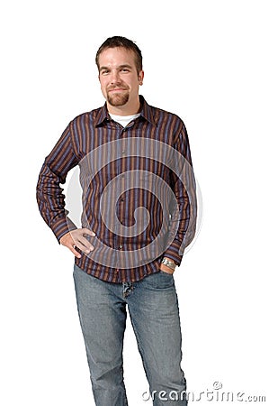 Man Standing Royalty Free Stock Image - Image: 627436