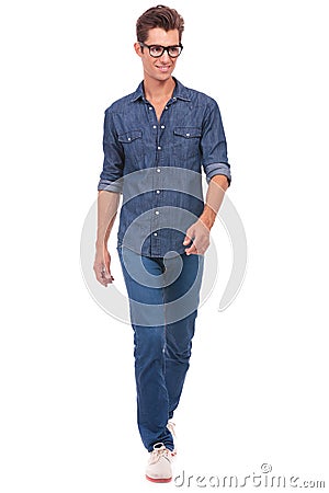 Man Walks Towards Camera Royalty Free Stock Photo - Image: 29636475