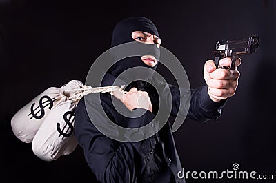 Man Wearing Balaclava Stock Photo - Image: 42586167