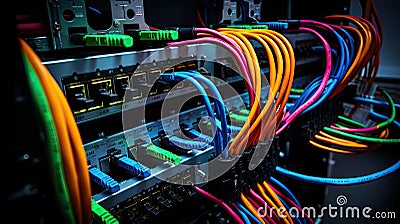 Management Cabling Royalty-Free Illustration | CartoonDealer.com #324812181