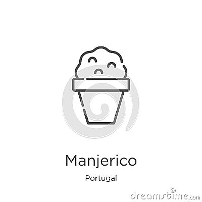 Manjerico Icon Vector From Portugal Collection. Thin Line Manjerico ...