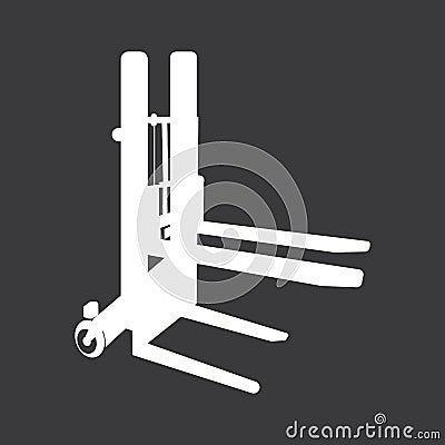 Manual Hand Lift Icon Vector Illustration | CartoonDealer.com #214714900