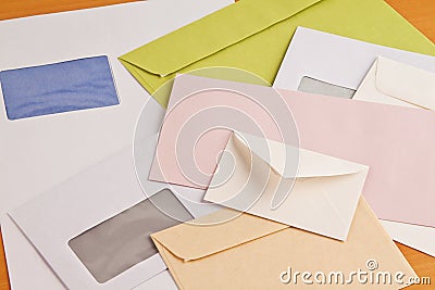 Many Different Envelopes Royalty Free Stock Image - Image: 17986036
