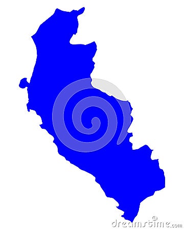 Map Of Ica Cartoon Vector | CartoonDealer.com #190639469